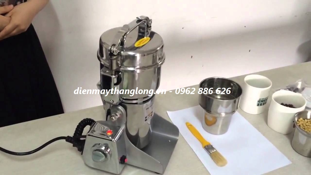 Máy xay bột khô mịn, máy nghiền bột mini gia đình 500g dienmaythanglong.vn