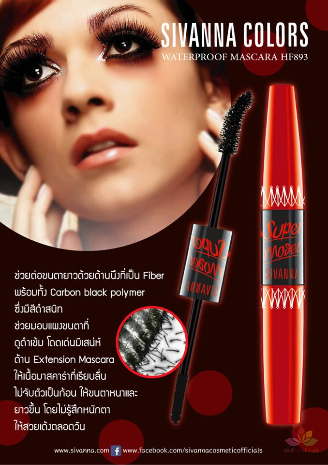 Mascara Hai Đầu Sivanna Super Model 5X Long OmelyMart