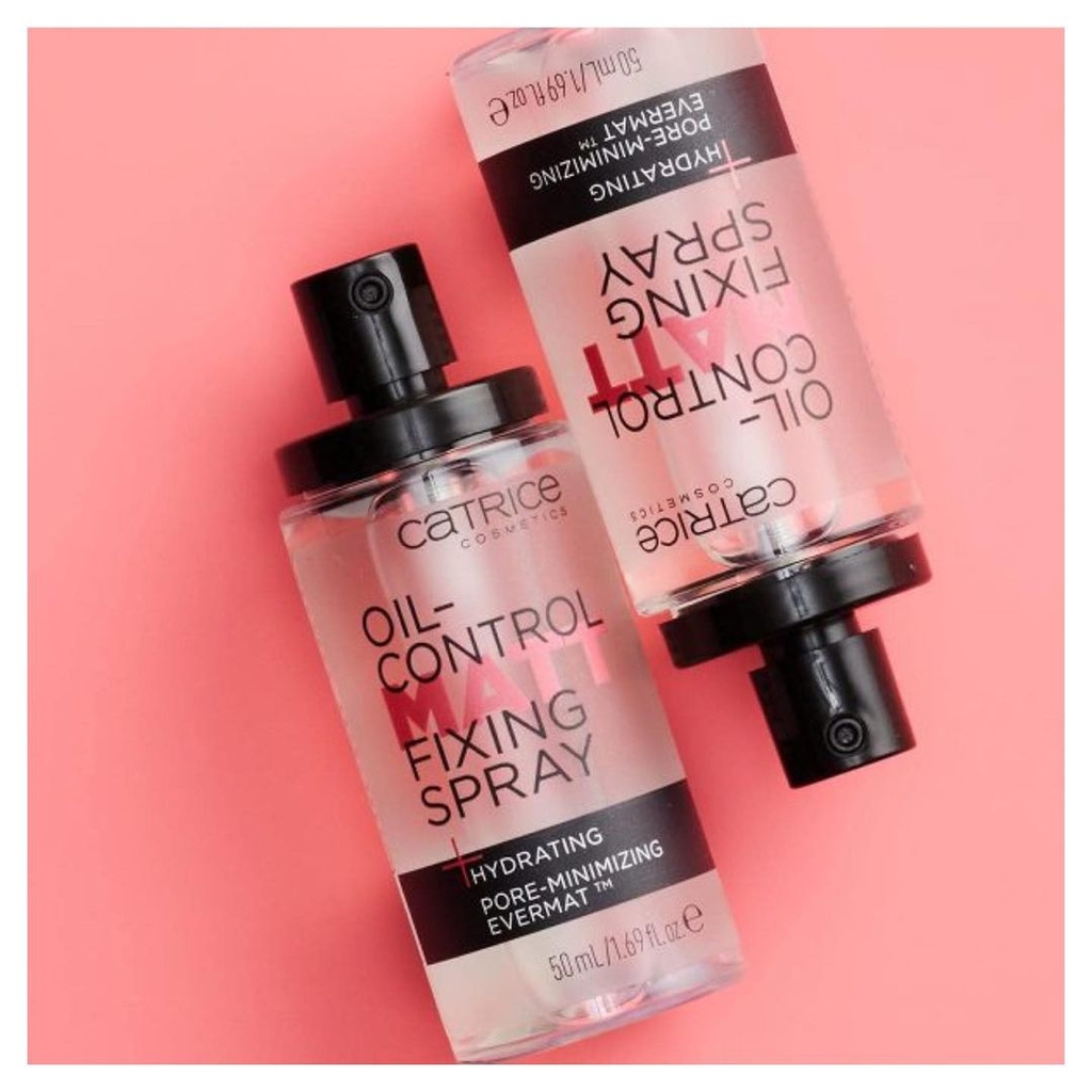 Xịt Khóa Nền Catrice Oil-Control Matt Fixing Spray 16h 50ml | SonAuth ...