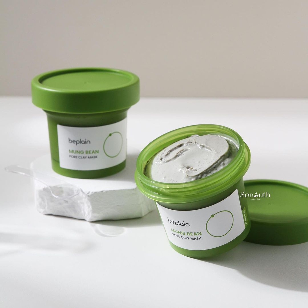 Mặt Nạ Đất Sét Beplain Mung Bean Pore Clay Mask 120ml | SonAuth Official