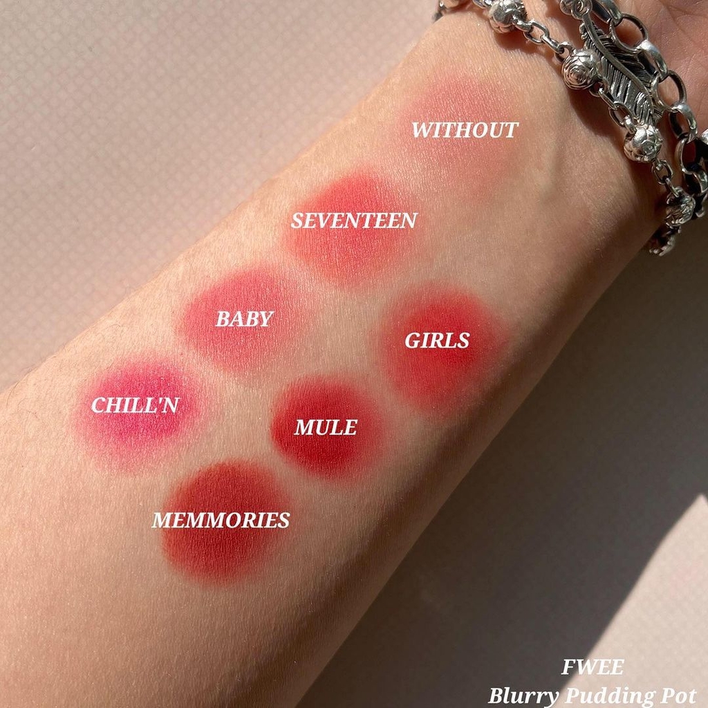 Fwee Lip & Cheek Blurry Pudding Pot | SonAuth Official