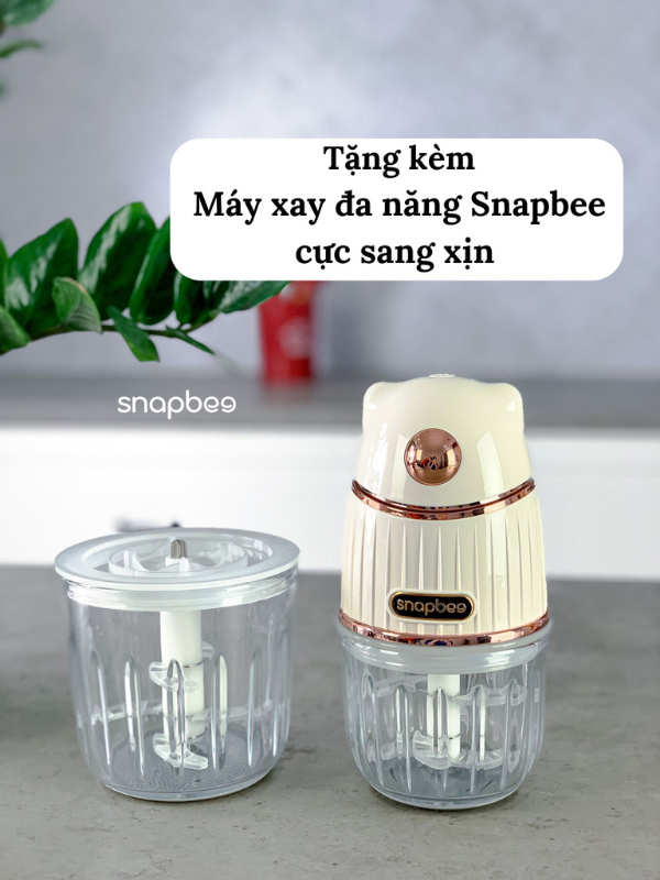 Máy xay thịt thực phẩm đa năng Snapbee BL200 (Xanh)- Dung tích 6L, Công ...