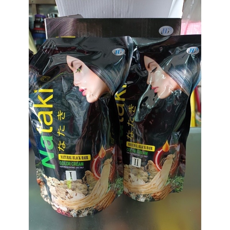 Nhuộm Đen Nataki 500mlx2 Phủ Bạc Hiệu Quả Hoàn Toàn Tại Hà Nội Mỹ phẩm ...