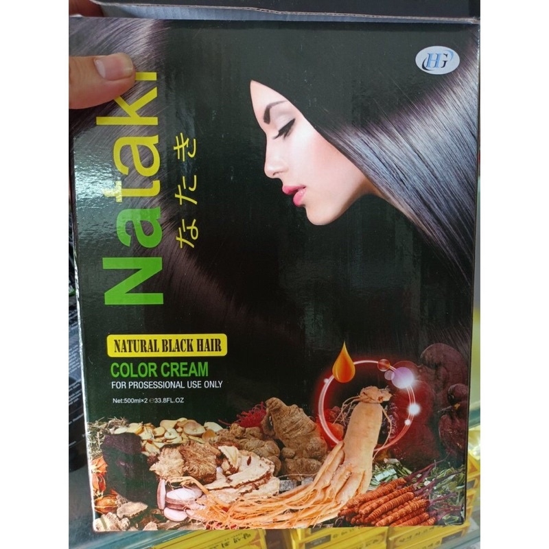 Nhuộm Đen Nataki 500mlx2 Phủ Bạc Hiệu Quả Hoàn Toàn Tại Hà Nội Mỹ phẩm ...