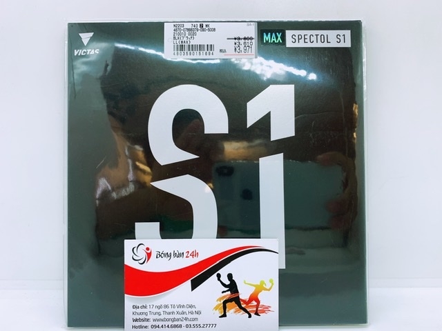 Victas Spectol S1 mặt vợt gai công công phổ biến nhất toàn Thế Giới Bongban24h.com
