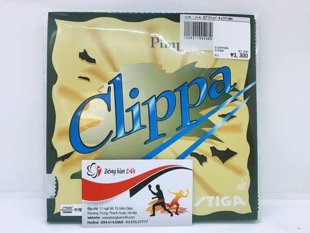 Mặt Gai Stiga Clippa nội địa Nhật - hàng chính hãng Stiga Bongban24h.com