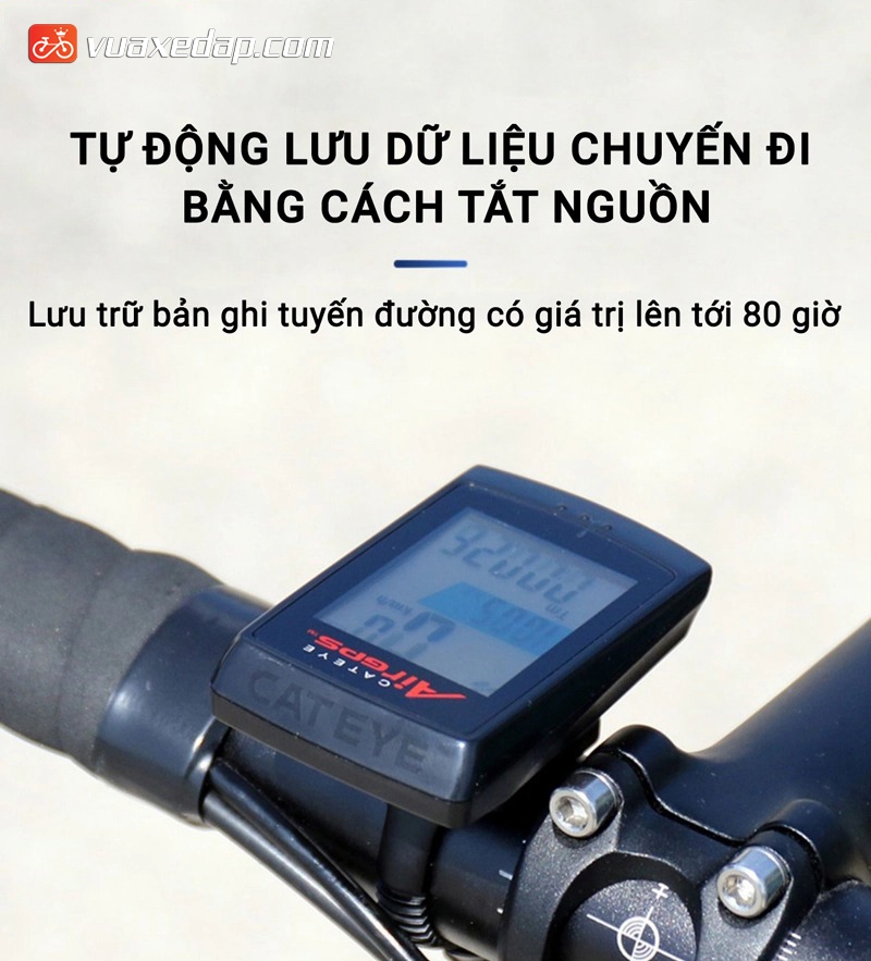 Đồng hồ xe đạp CATEYE AIRGPS CC-GPS100 (Made in Japan) | Vua Xe Đạp - Xe đạp thể thao, địa hình ...