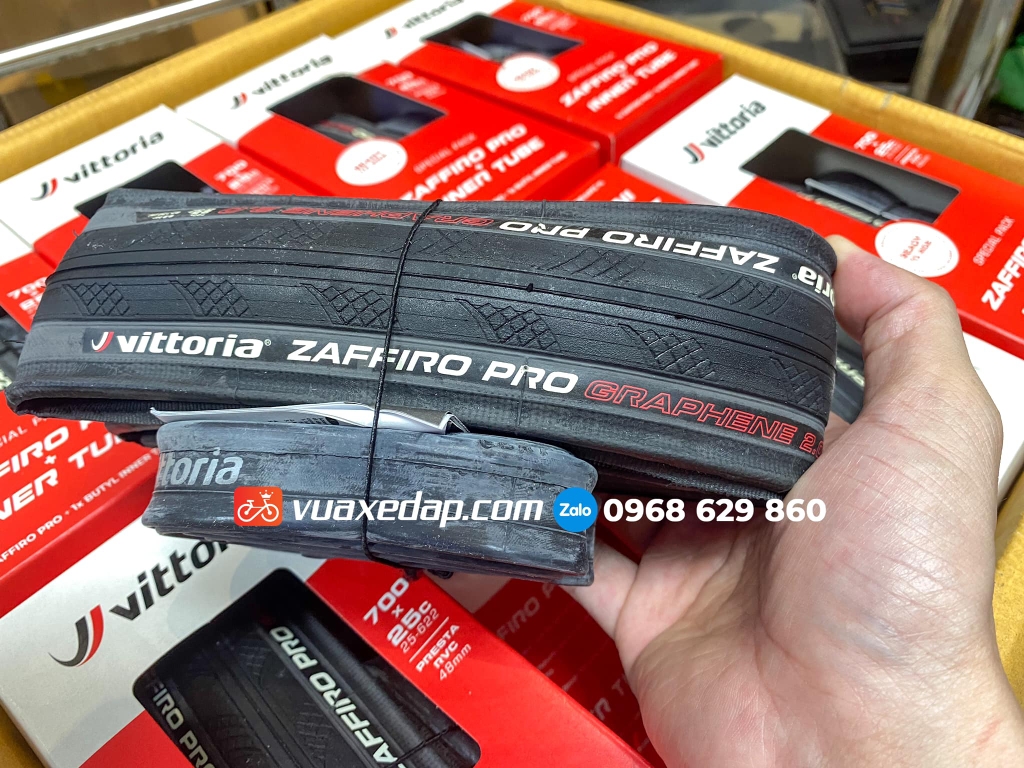 Combo vỏ ruột lốp kèm săm Vittoria Zaffiro Pro 700x25c (Made in Thailand) | Vua Xe Đạp - Xe đạp ...