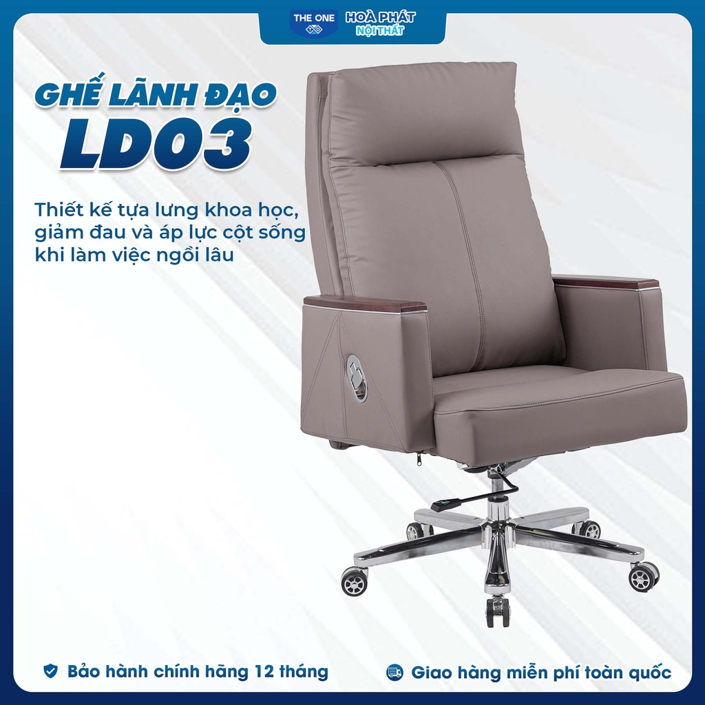 Ghế Lãnh Đạo BOSS CHAIR LD03 – Đẳng Cấp Sang Trọng Cho Không Gian Làm Việc