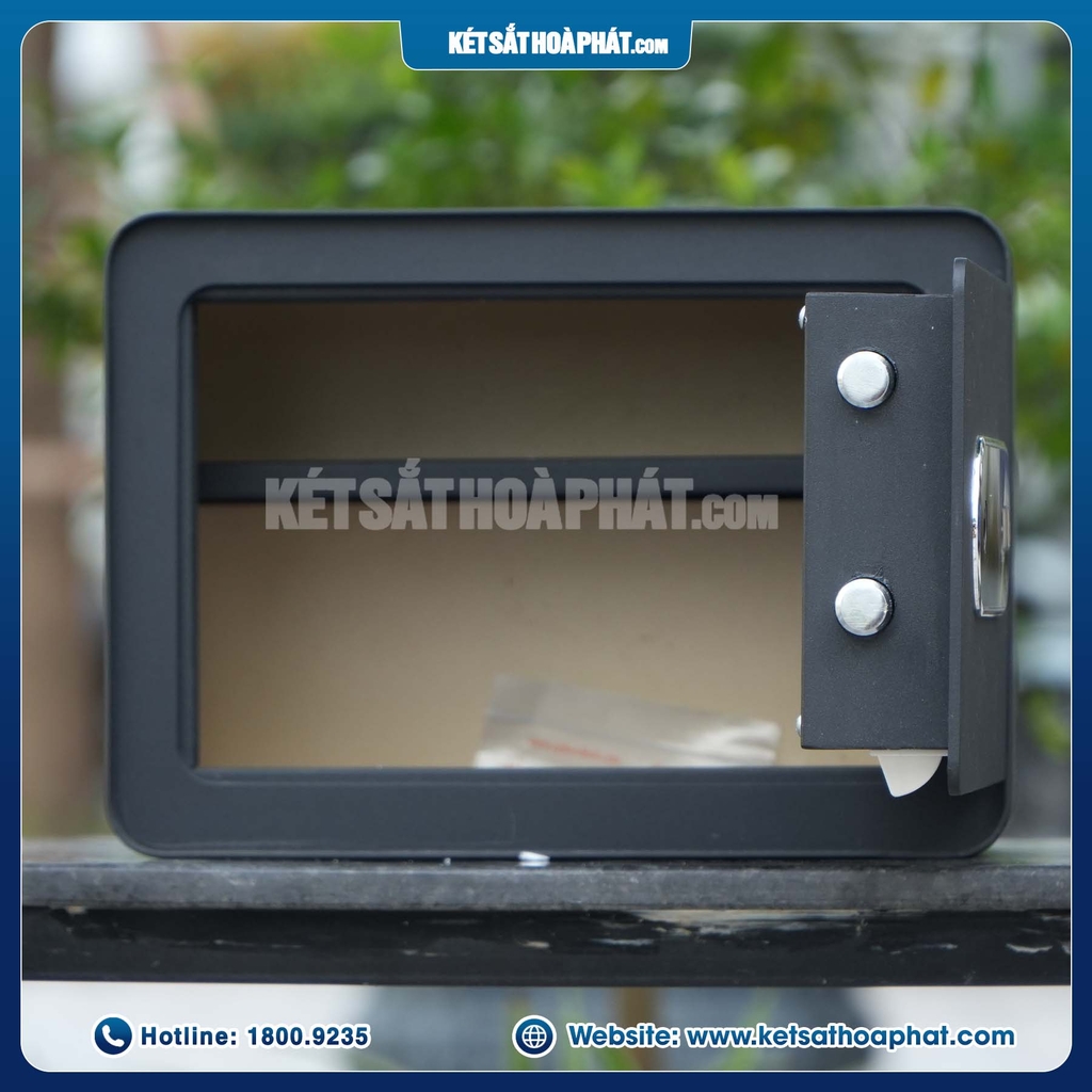 Két Sắt Mini Khách Sạn Hòa Phát HP08 Khóa Vân Tay Điện Tử Thông Minh