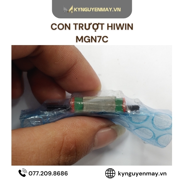 Con Trượt HIWIN MGN-C | MGN7C, MGN9C, MGN12C, MGN15C