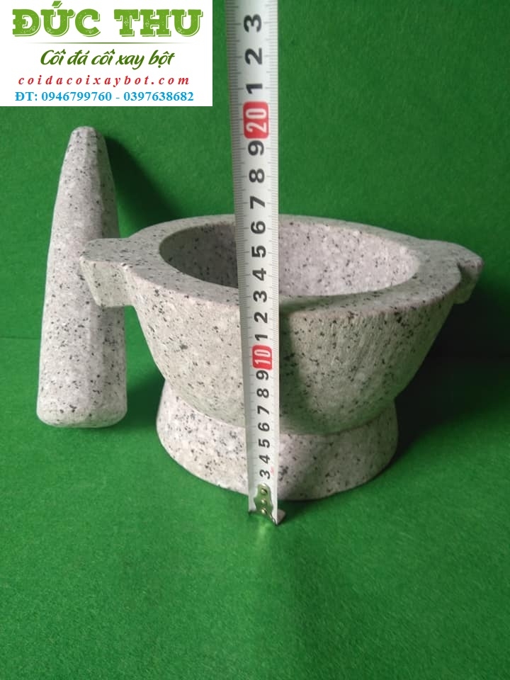 CỐI ĐÁ ĐƯỜNG KÍNH 20CM Cối Đá Cối Xay Bột - ĐỨC THU