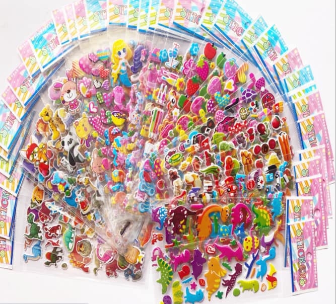 STICKER NỔI 3D (7*20CM) - Sandy Store