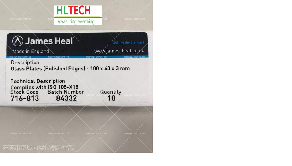 Special glass slide for phenol yellowing test Công ty cổ phần HL TECH