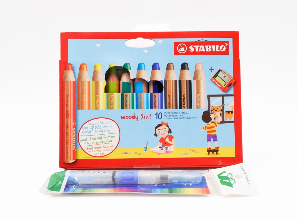 Bút chì màu STABILO Woody 3 in 1 CLK880 ( Hộp 10 màu) CÔNG TY TNHH PHÁT ...