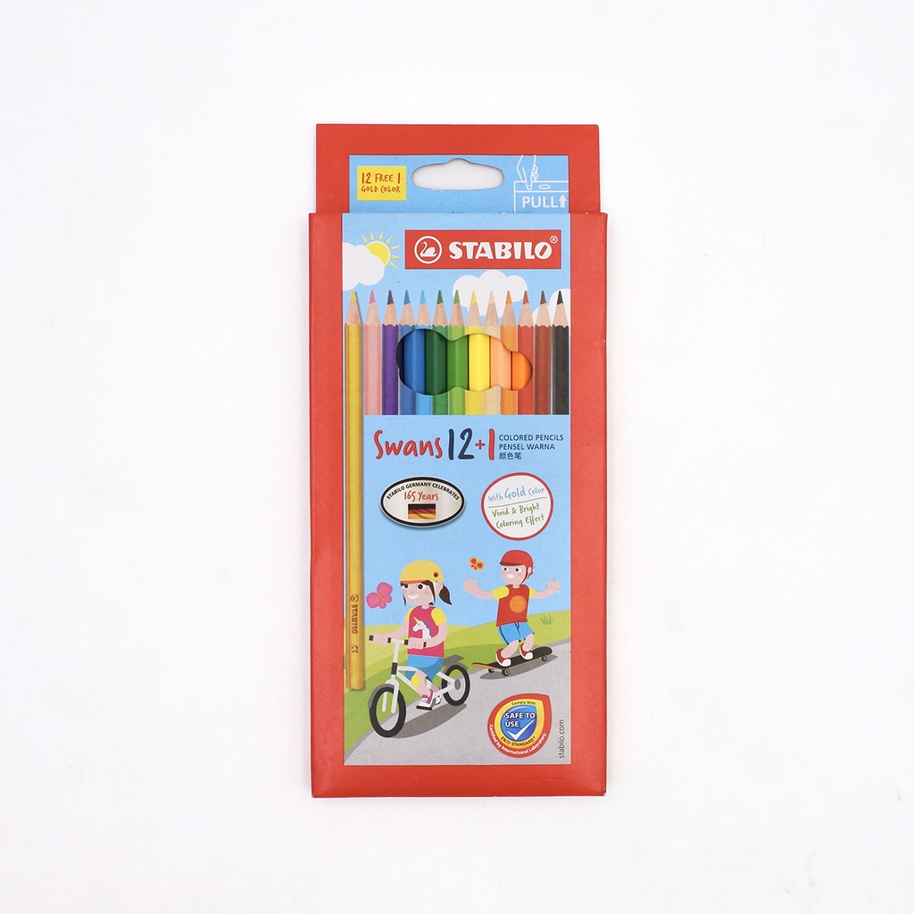 Set 12 hộp bút chì màu STABILO Swans CÔNG TY TNHH PHÁT TRIỂN THỊ TRƯỜNG ...