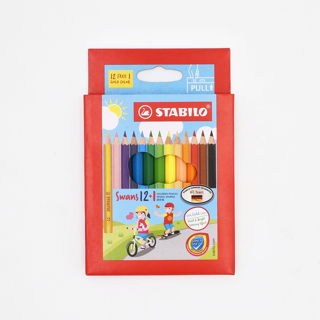 Set 12 hộp bút chì màu STABILO Swans CÔNG TY TNHH PHÁT TRIỂN THỊ TRƯỜNG ...
