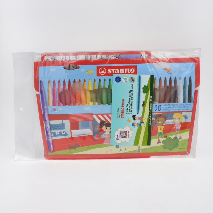 Bút lông đầu to STABILO power PW280 CÔNG TY TNHH PHÁT TRIỂN THỊ TRƯỜNG ...