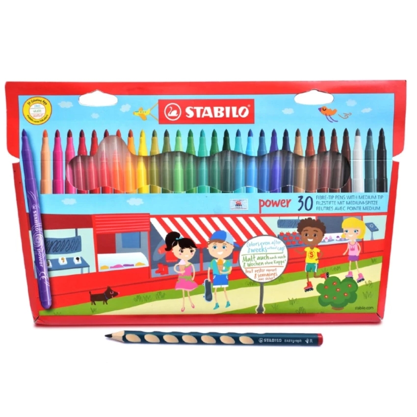 Bút lông đầu to STABILO power PW280 CÔNG TY TNHH PHÁT TRIỂN THỊ TRƯỜNG ...