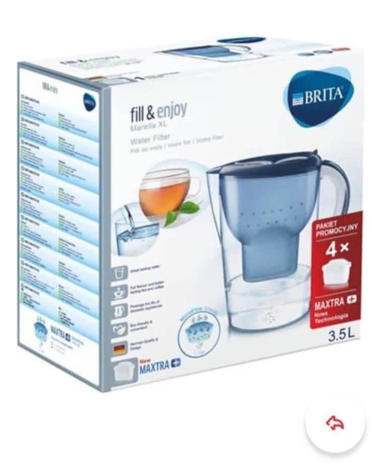 Bình lọc Brita 3.5L kèm 4 lõi lọc (made in Germany) Tài Trang Hàng Đức