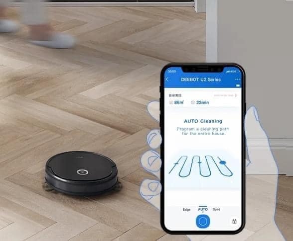 Robot hút bụi lau nhà Ecovacs Deebot U2 pro Tài Trang Hàng Đức
