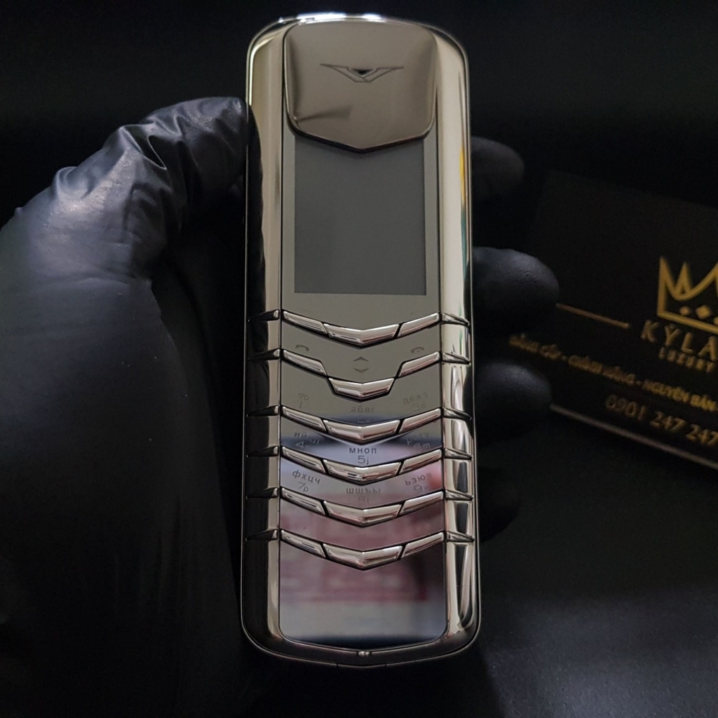 Vertu Signature M nguyên zin thép bóng | Kỳ Lân Luxury