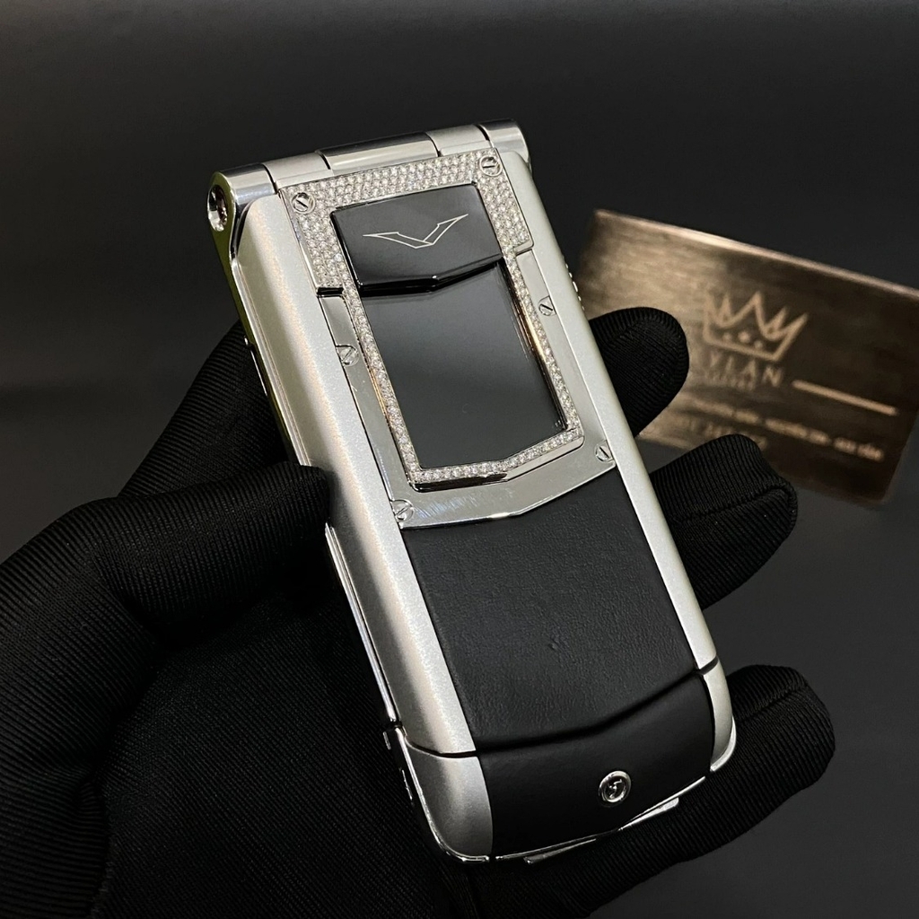 Vertu Ayxta Black Ceramic Mix Diamond | Kỳ Lân