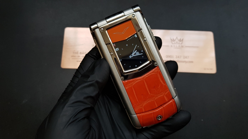 Vertu Ayxta Orange | Kỳ Lân Luxury