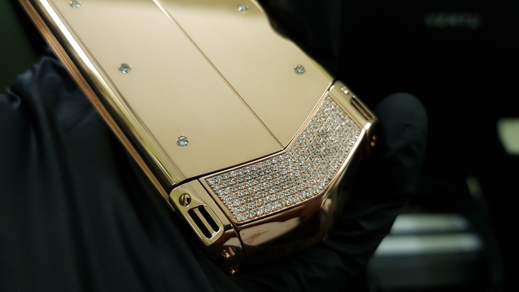 Vertu Signature S Full Gold Full Kim Full Box | Kỳ Lân Luxury