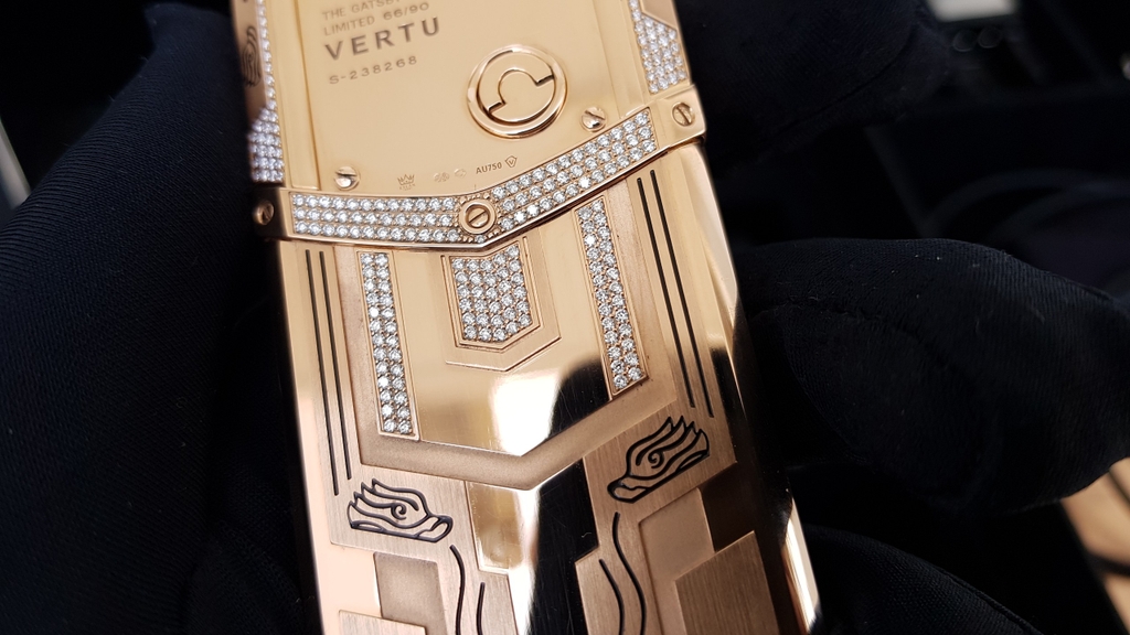 Vertu Signature S Full Gold Mix Diamond Zigzag Full Box | Kỳ Lân Luxury