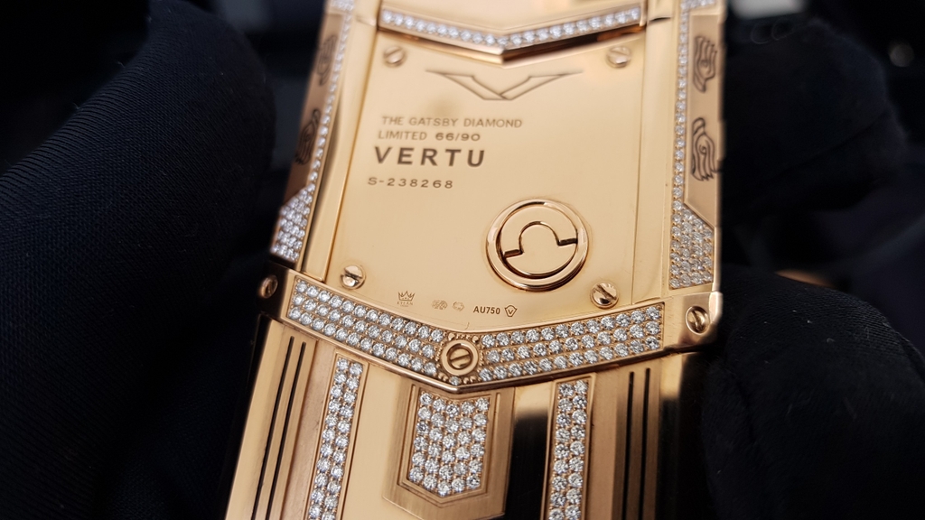 Vertu Signature S Full Gold Mix Diamond Zigzag Full Box | Kỳ Lân Luxury
