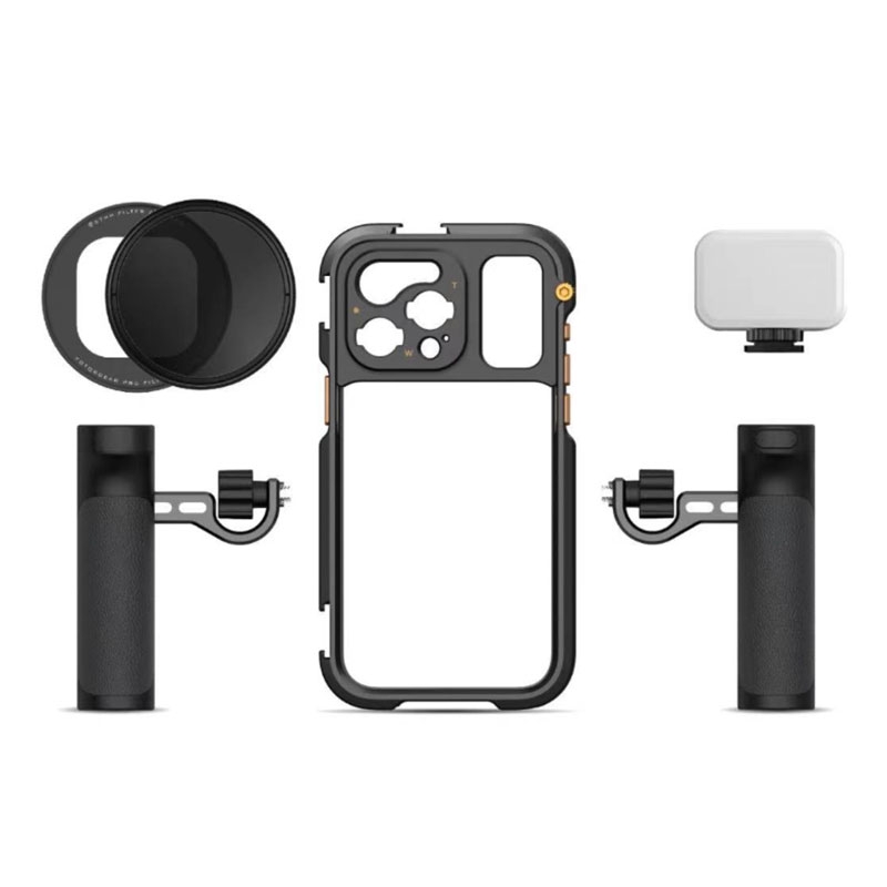 Bộ khung Rig Fotorgear hỗ trợ quay chụp cho iPhone 15 Pro Promax | Huy Linh