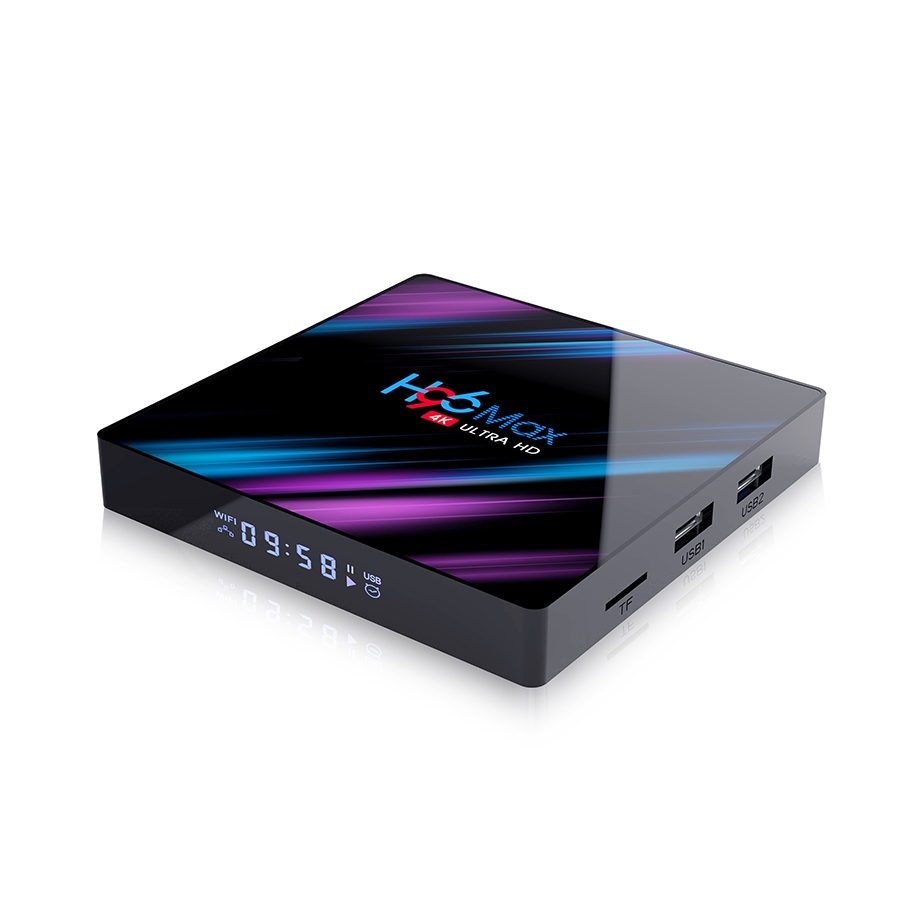[Full Option] H96 MAX Android TV Box 9.0 Allnew RK3318 4GB 64GB - Ultra ...
