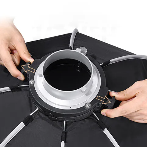 Softbox Ulanzi DS60 thiết kế thông minh lắp đặt dễ dàng với ngàm Mini ...