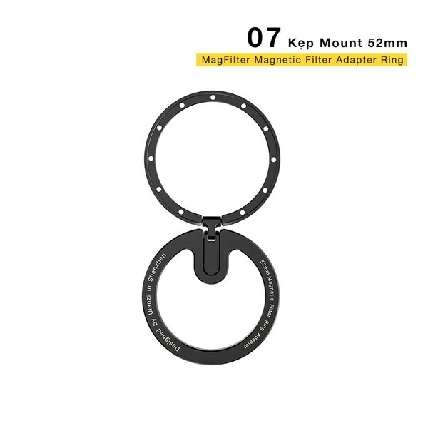 Bộ Filter CPL 52mm hỗ trợ kẹp MagFilter dành cho điện thoại chính hãng ...
