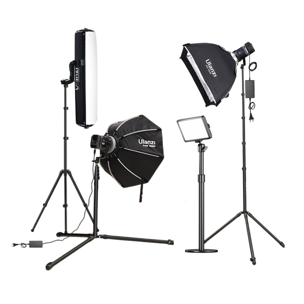 Bộ kít combo lighting studio Livestream/ Quay/ chụp sản phẩm mỹ phẩm ...