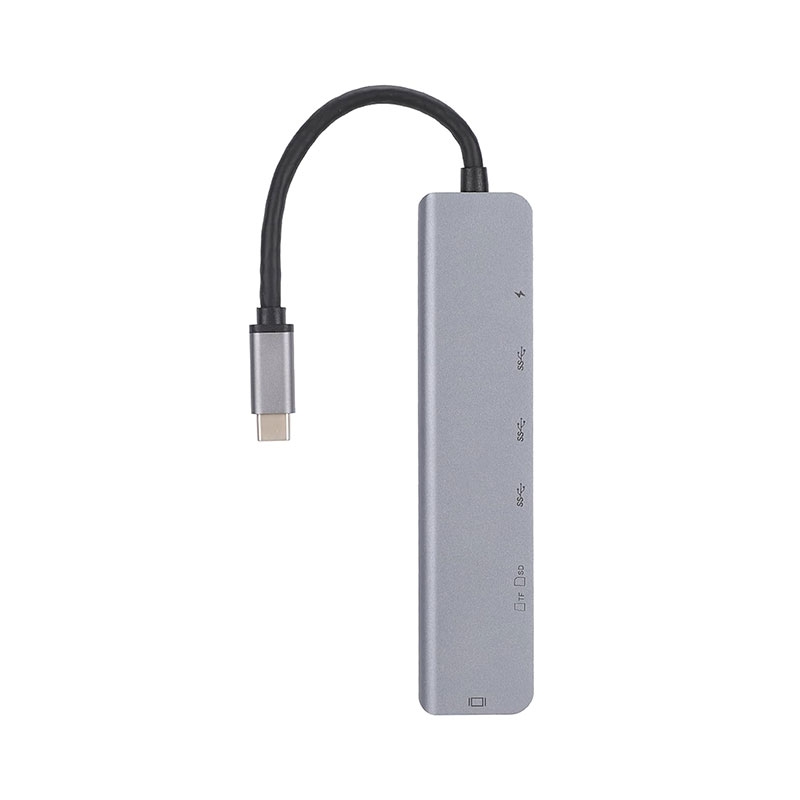 Dock Station Hub Type-C 7 IN 1 ra đa cổng tín hiệu PD/USB 3.0/SD UC902 ...