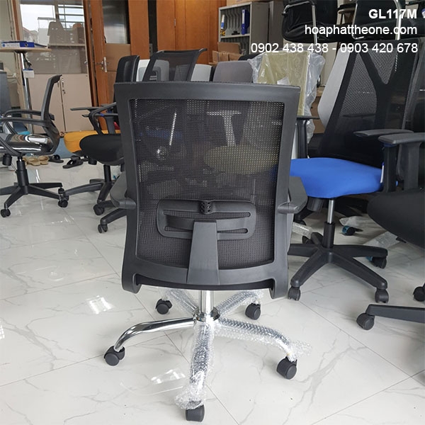 Ghế Lưới GL117 | Ghế Văn Phòng Lưng Lưới | Ghế The One | Nội Thất The One