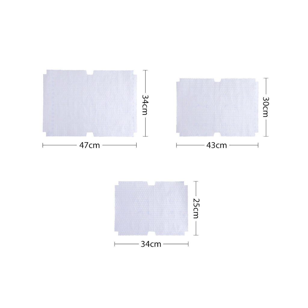 Decan trong suốt bọc sách vở (set 10 tờ) Tiện ích Xanh