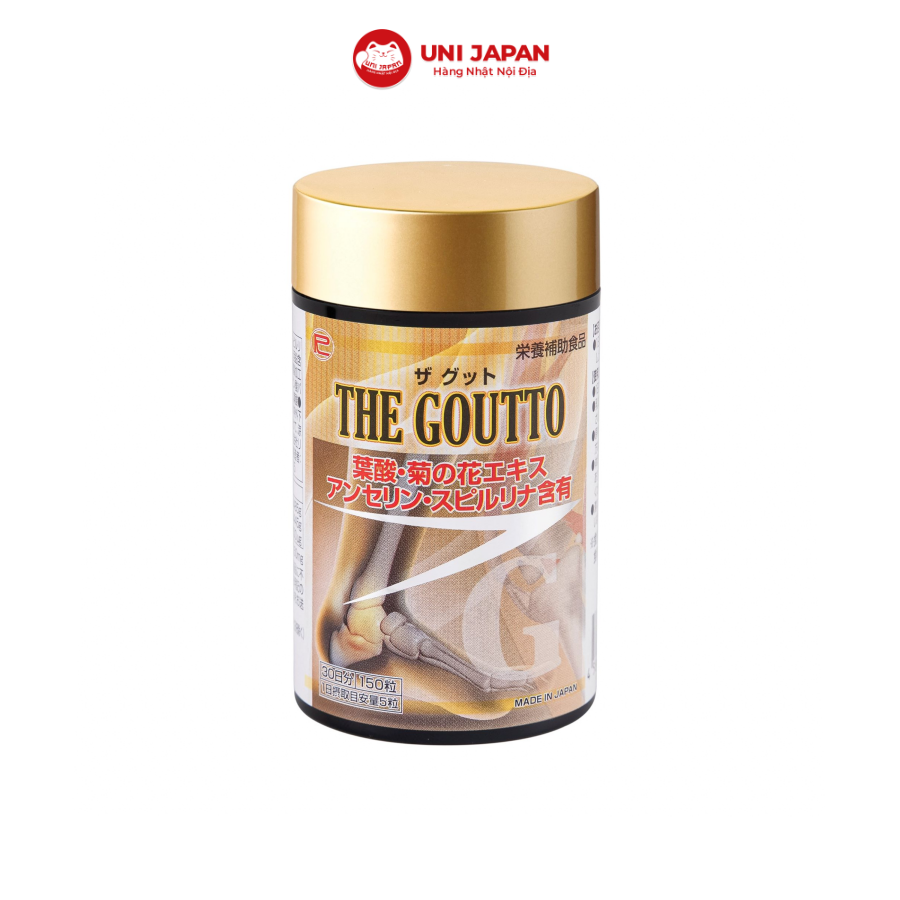 Có nên mua viên uống trị bệnh gout The Goutto 150 viên
