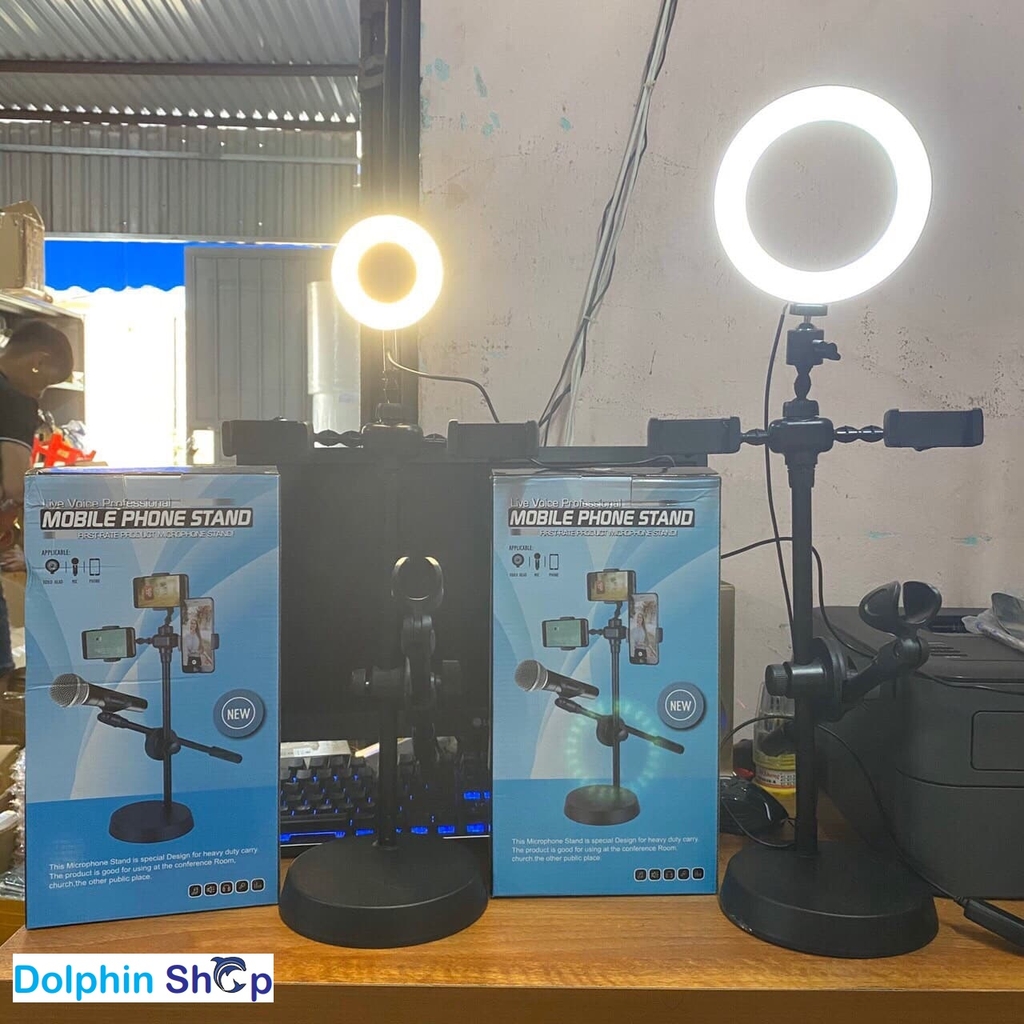 Đèn Livestream Để Bàn Đa Năng 4 in 1 - Tiện Lợi Live Trên Nhiều Kênh ...