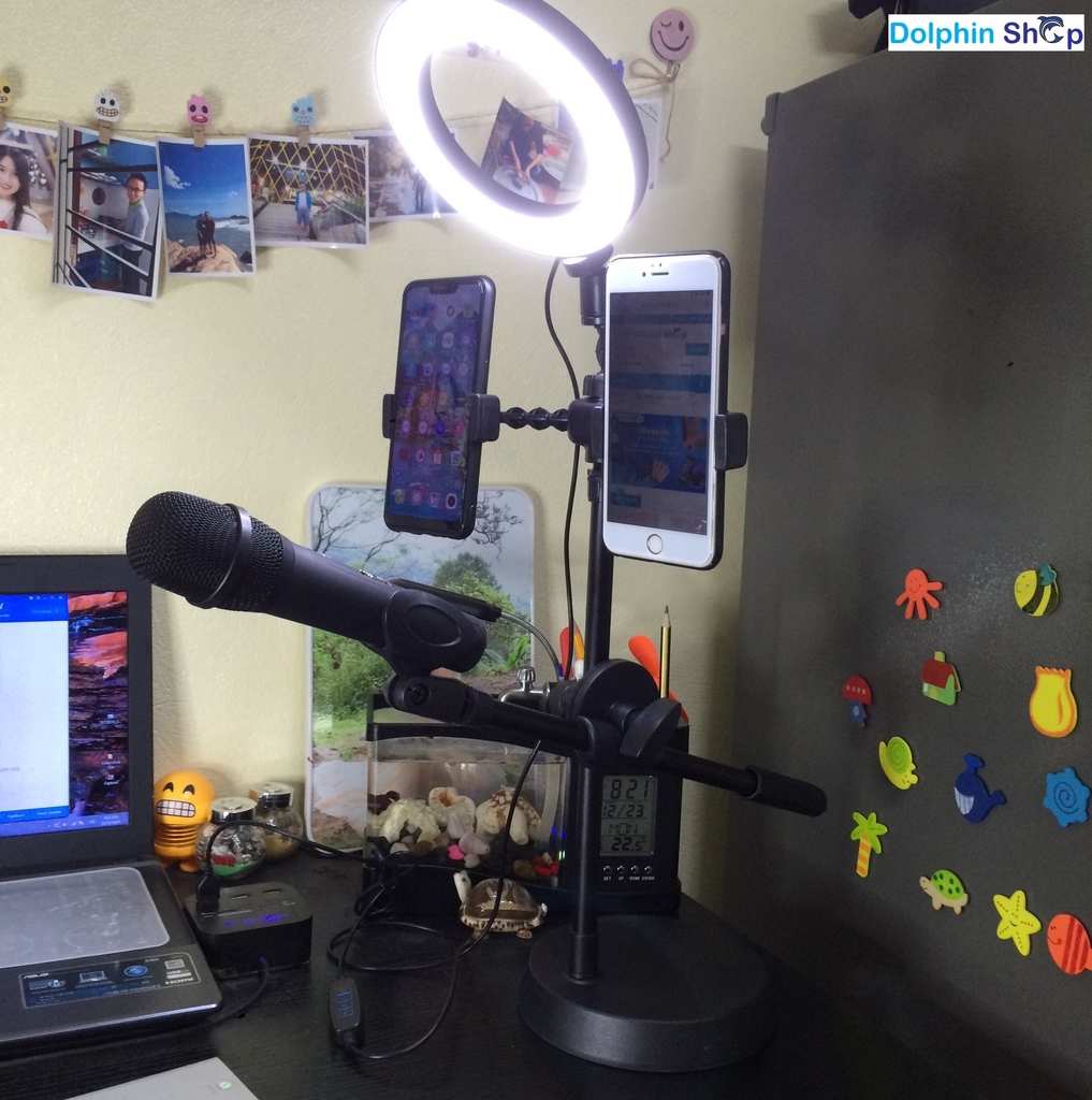 Đèn Livestream Để Bàn Đa Năng 4 in 1 - Tiện Lợi Live Trên Nhiều Kênh ...