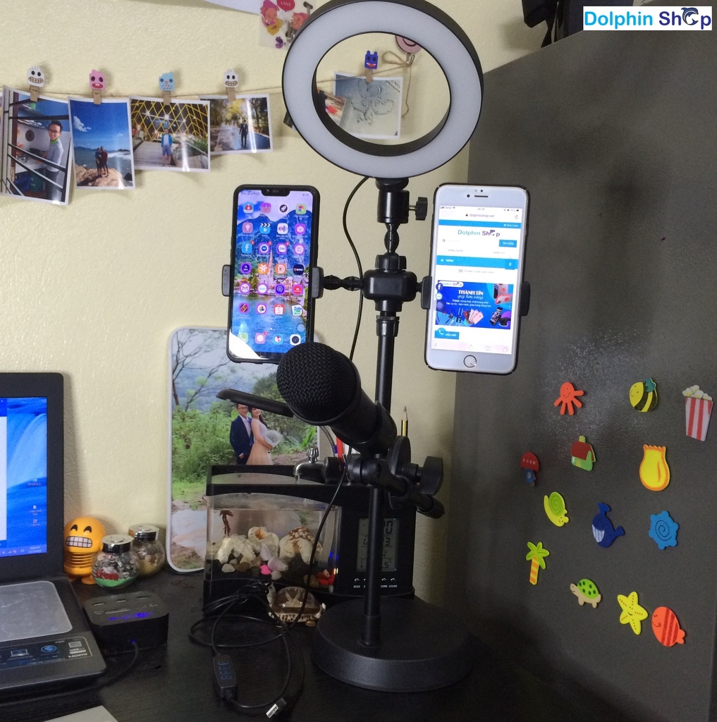 Đèn Livestream Để Bàn Đa Năng 4 in 1 - Tiện Lợi Live Trên Nhiều Kênh ...