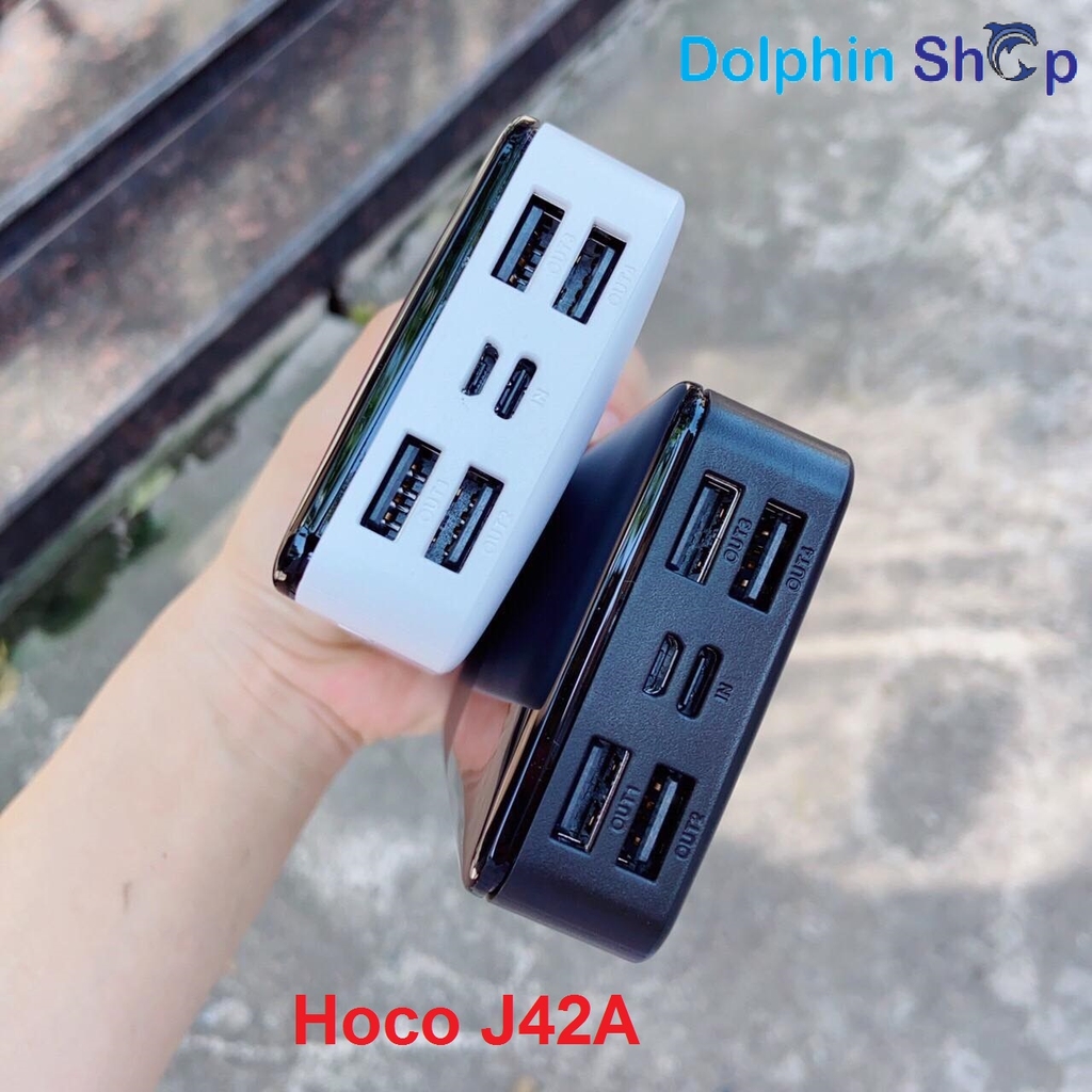 Sạc Dự Phòng Hoco J42 10000mAh/ J42A 20000mAh Có Màn Hình Led Kiểu Dáng ...
