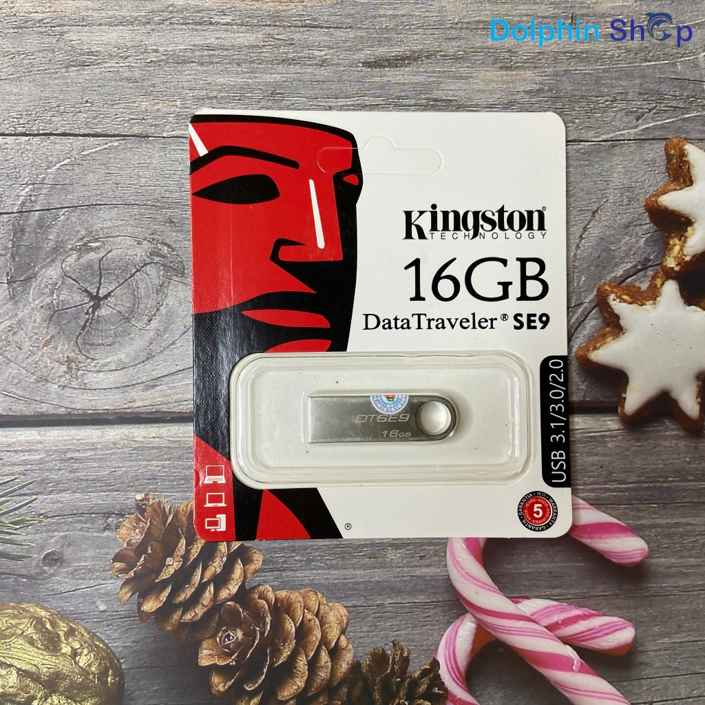USB Kingston SE9 Chống Nước 64GB Dolphin Shop