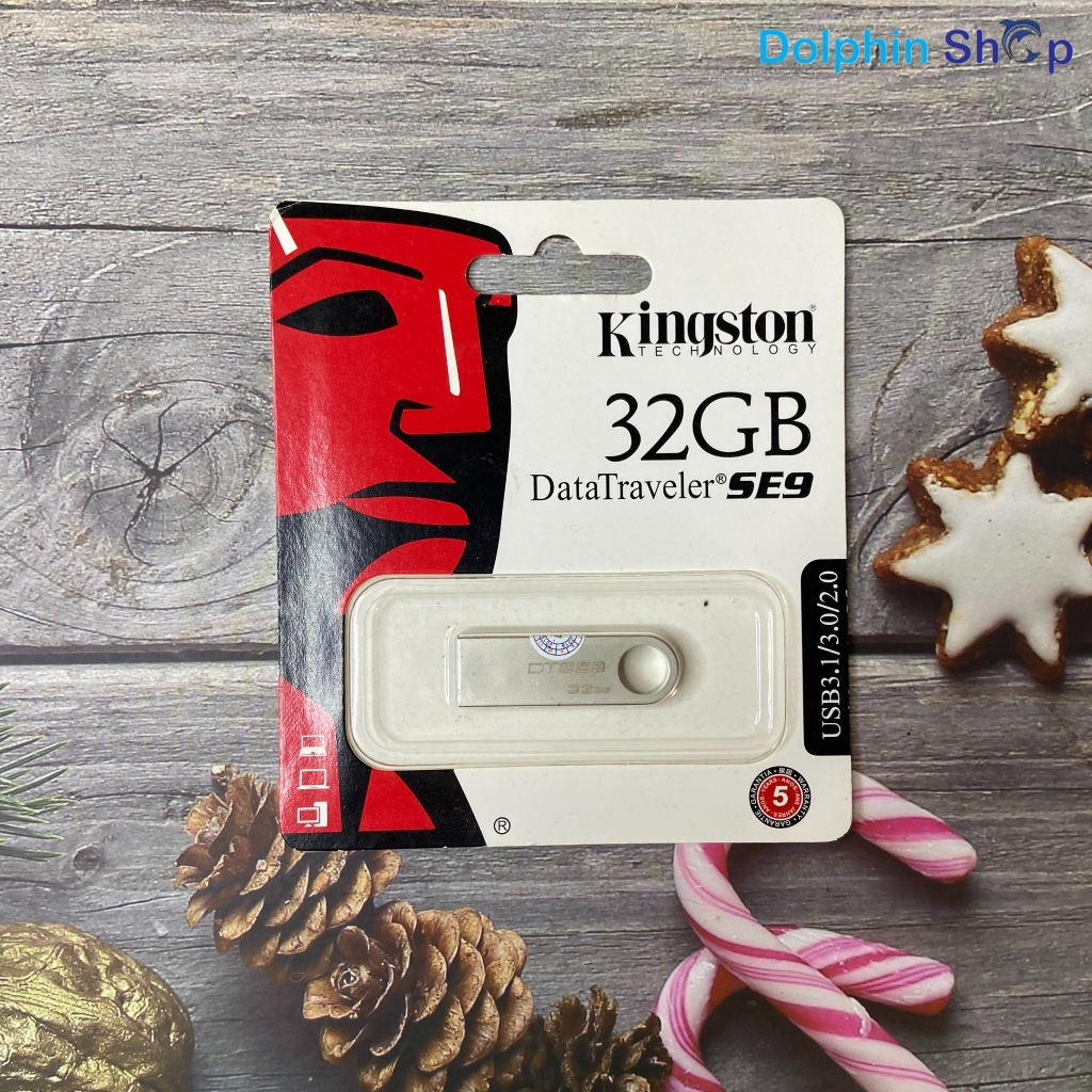 USB Kingston SE9 Chống Nước 64GB Dolphin Shop