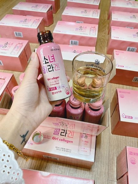 NƯỚC UỐNG GIRL COLLAGEN HÀN QUỐC - HỘP 10 CHAI | Thảo Korea Shop