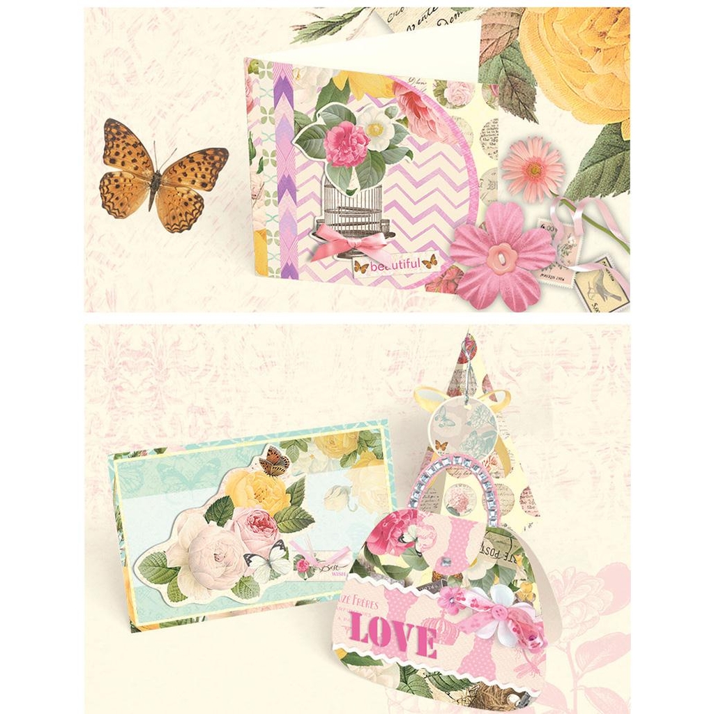 SET GIẤY HOA & STICKER XUẤT CHÂU ÂU THUỘC NHÃN HIỆU ENO GREETING_HOA ...