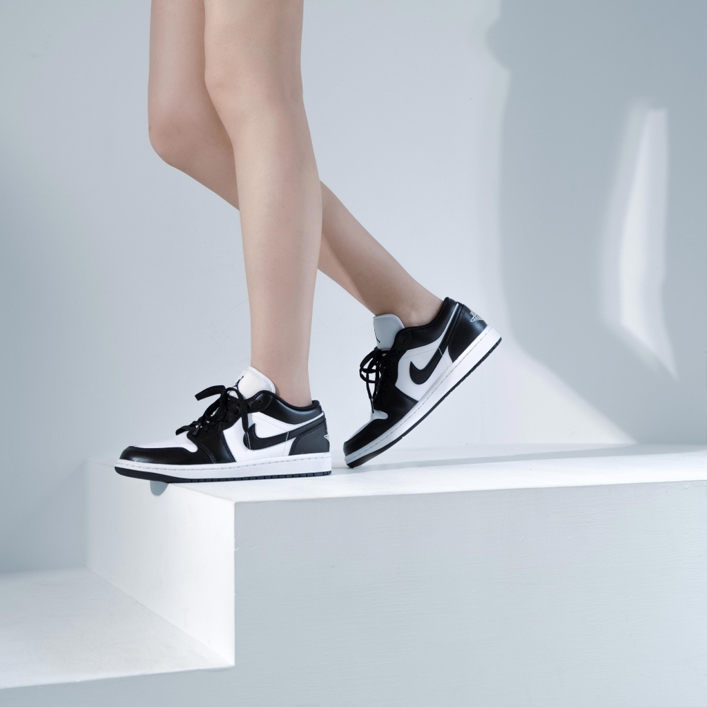 NIKE AIR JORDAN PANDA LOW BLACK SAIGON SNEAKER