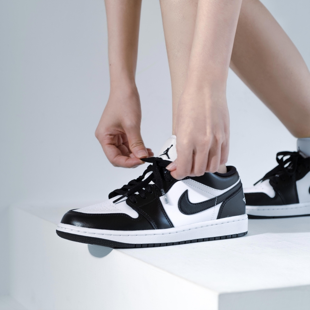 NIKE AIR JORDAN PANDA LOW BLACK SAIGON SNEAKER